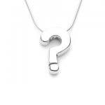 Question Mark - Handmade Sterling Silver Pendant By Purplefish Designs ...